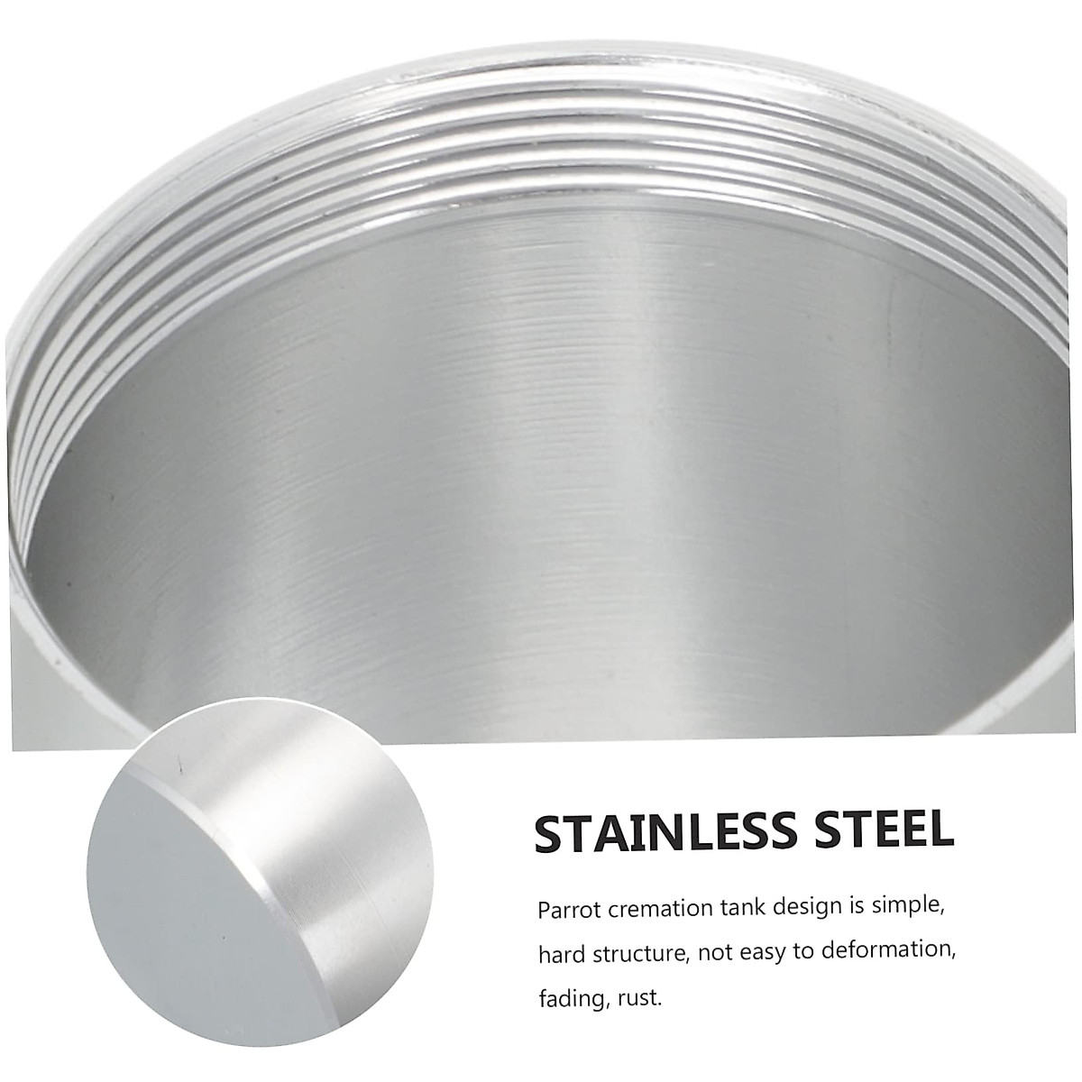 2pcs Funeral Ashes Urn Ashes Urn for Animal Cinerary Casket for Pet Ashes Urn for Pet Dog Cinerary Casket Cat Ashes Urn Keepsake Ashes Urn Cinerary Casket for Animal Bird Urn