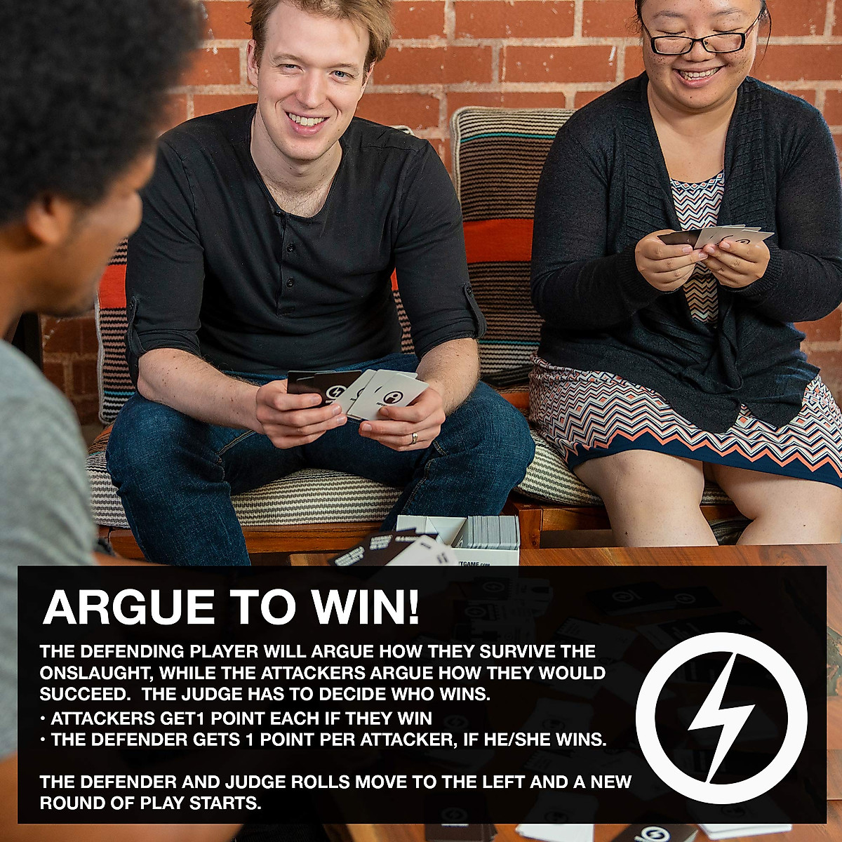 Skybound Superfight Fortress Mode Expansion Deck : 100 Cards for The Game of Absurd Arguments | for Kids, Teens, and Adults, 3 or More Players | Ages 8 and Up