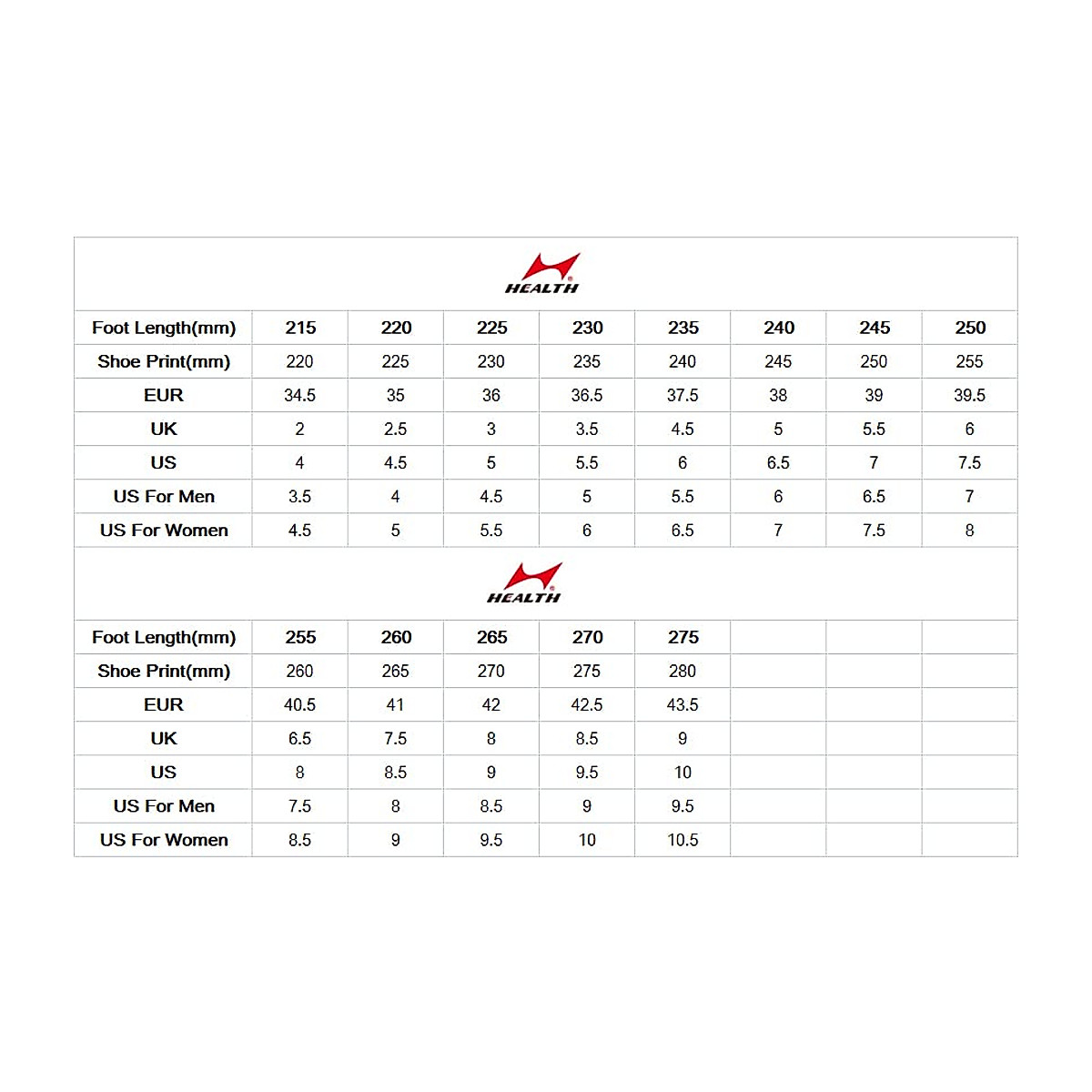 HHEALTH Taekwondo rode Shoes 5858 for Men Women Child boy Girl