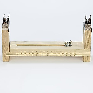 PLOOTA Bracelet Holder Jig,Adjustable Length Paracord Jig Bracelet Maker Wooden Frame-Paracord Braiding Weaving Craft Tool Kit, Wristband Paracord Loom