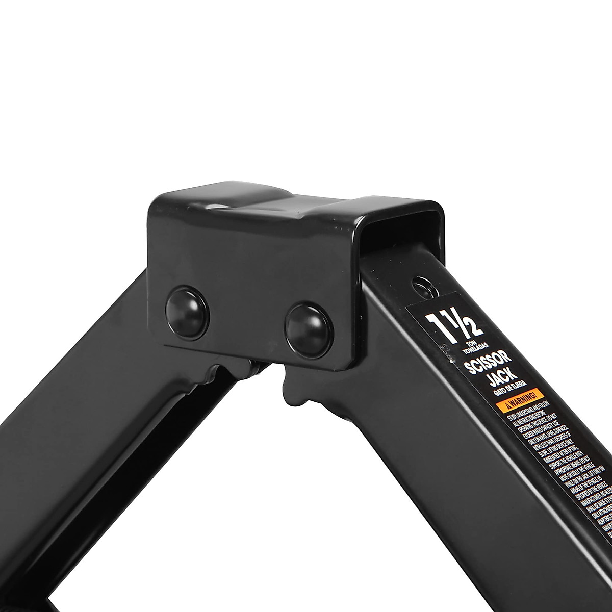 Torin AT10152B Steel Scissor Lift Jack Car Kit, 1.5 Ton (3,000 lb) Capacity, Black