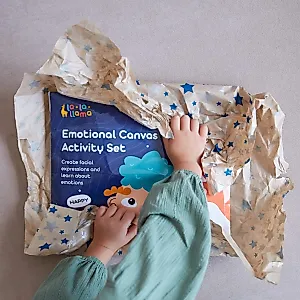 Social Emotional Games for Kids & Toddlers - Make Faces to Describe Feelings & Emotions - 9 Emotion Cards - Social Emotional Learning Activities Toy for Home Classroom - Gift for 3 4 Year Old Girl Boy