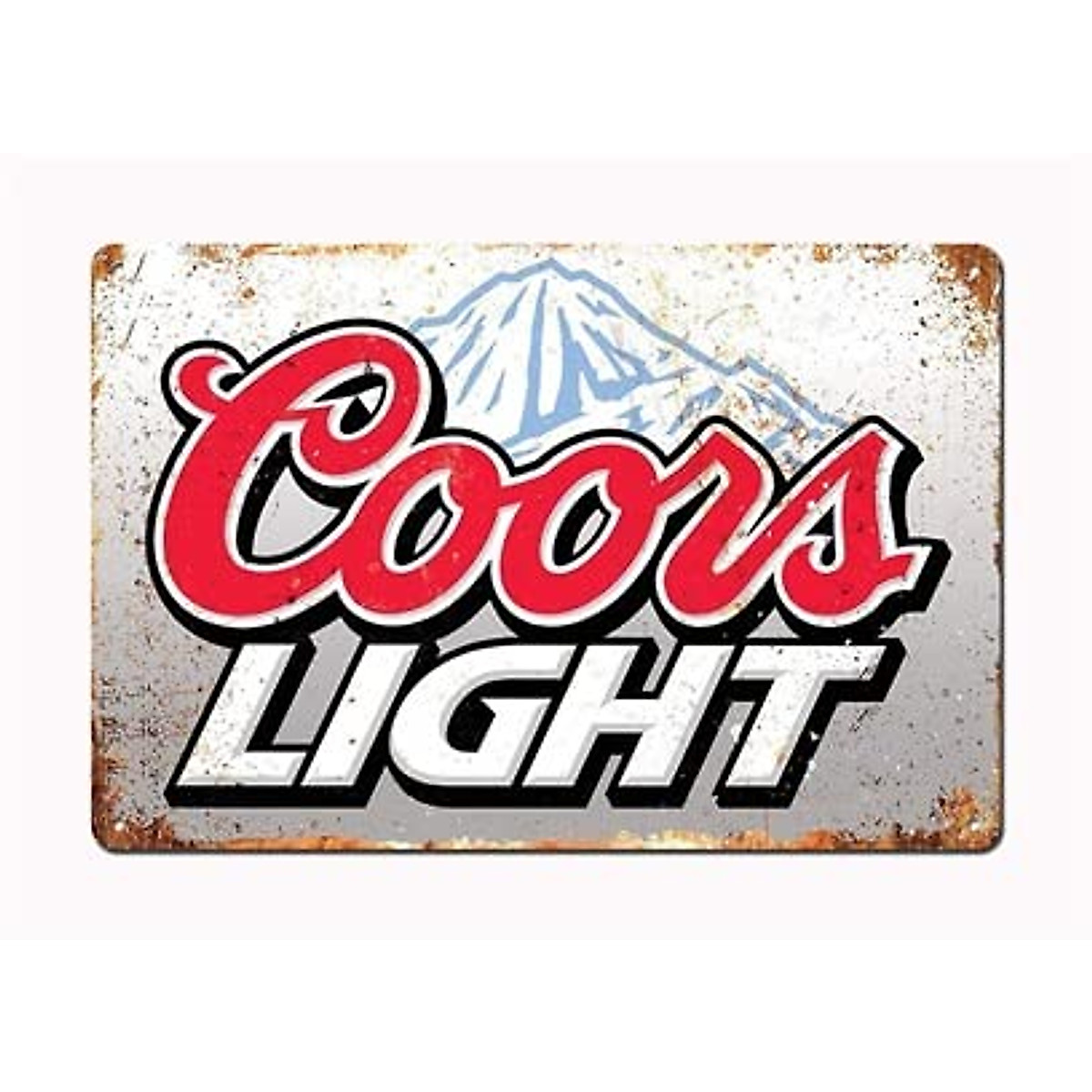 Coors Light Replica Vintage Tin Sign Metal Sign TIN SIGN 7.8X11.8 INCH