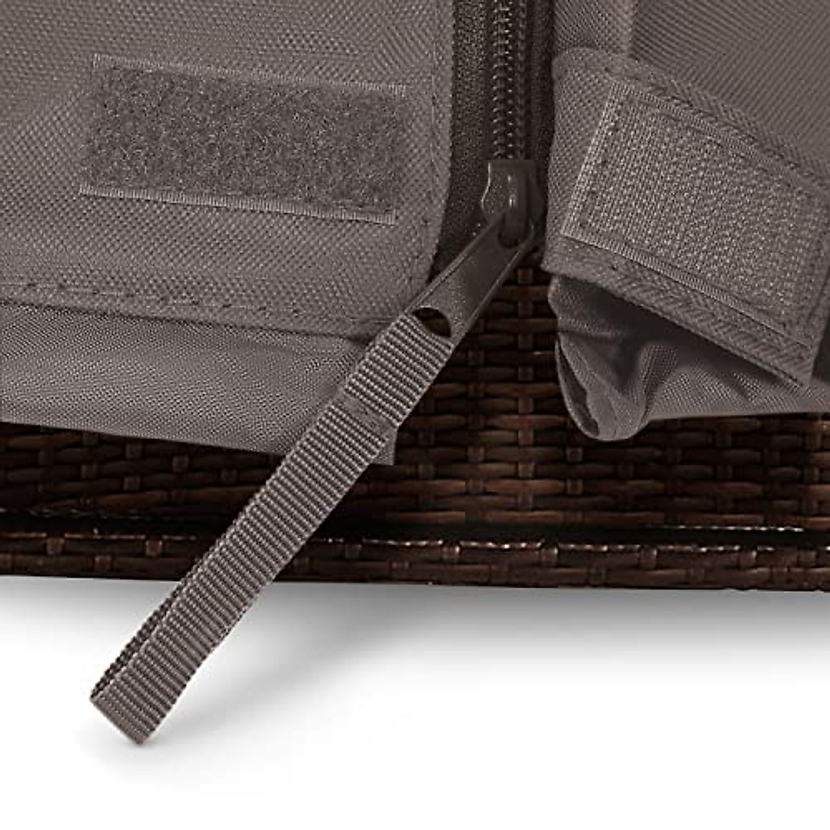 Classic Accessories Ravenna Water-Resistant Round Stand-Up Patio Heater With Table Cover, 32 x 84 Inch