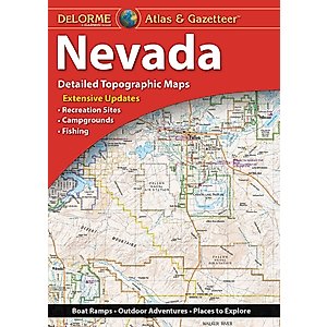 Delorme Nevada Atlas & Gazetteer (Delorme Atlas & Gazetteer)