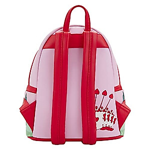 Loungefly Disney Alice in Wonderland Painting the Roses Red Womens Double Strap Shoulder Bag Purse