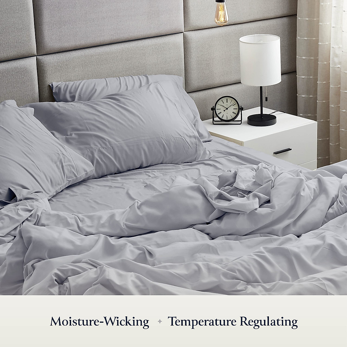 BELADOR Silky Soft Full Sheet Set - Luxury 6 Piece Bed Sheets for Full Size Bed, Secure-Fit Deep Pocket Sheets with Elastic, Breathable Hotel Sheets and Pillowcase Set, Wrinkle Free Oeko-TEX Sheets