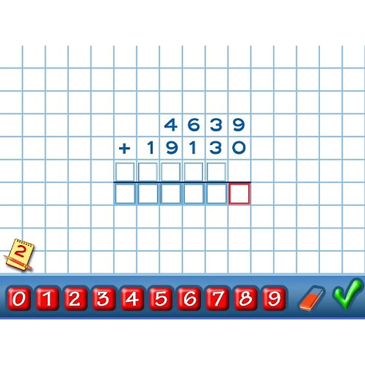 Kids Learn Math: A+ Edition - Nintendo DS