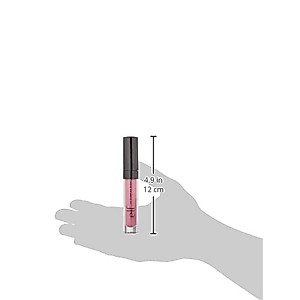 e.l.f. Lip Plumping Gloss, High-Shine Liquid Lip Color, Creates Fuller Lips & Plumper Pout, Moisturizing Formula, Mauve Lady, 0.09 Fl Oz