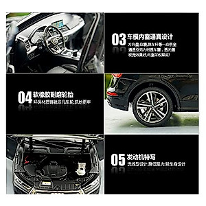Models Vehicle Replica Car 1 18 Fit for Audi Q5L SUV Simulation Car Model Metal Diecast Minicar Scale Model Collectibles Souvenir Collectible Gift 2023 2024 (Color : White)