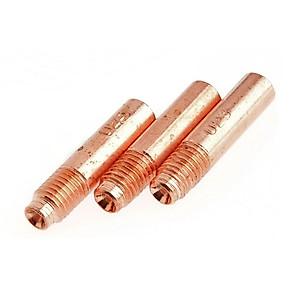 Forney 60164 Contact Tip for Mig Welding, Hobart or Miller, .023/.025, 3-Pack,Copper