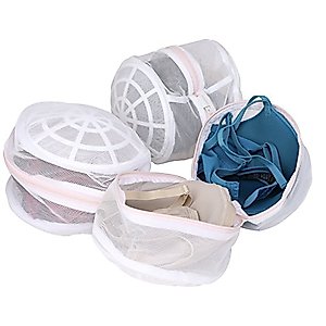 Premium Bra Wash Bags Laundry Bags for Bras Lingerie Delicates Regular Size (Set of 3)