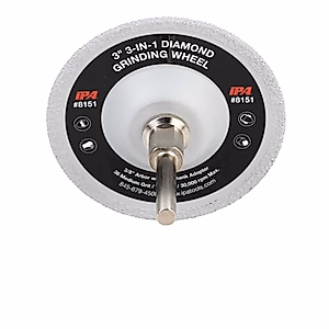 Innovative Products Of America - 3 3-In-1 Diamond Grinding Wheel (8151), One Size