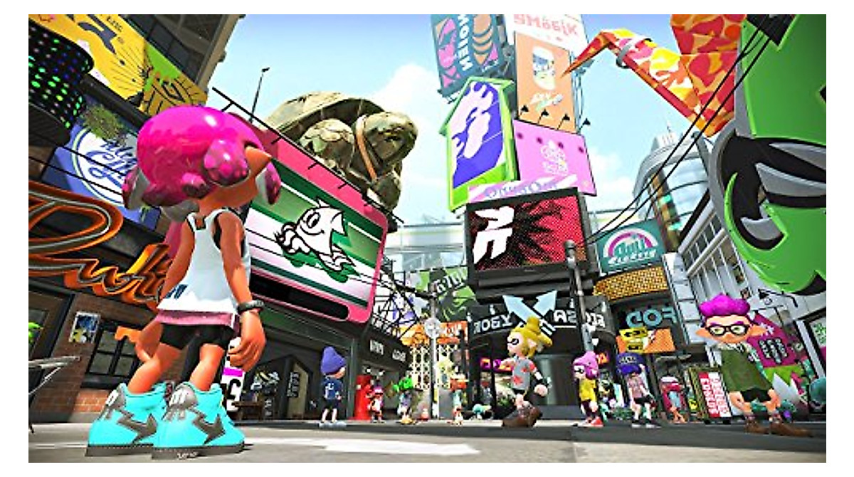 Splatoon 2 Nintendo Switch: Ink-Splatting Action & Co-op Fun