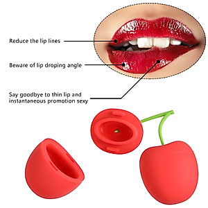 Lips Enhancer Plumper Tool Device Quick Lip Plumper Bigger Mouth Lip Plumping Device Enhancer Lips Enlargement Tools Lip Trainer for Women Girls