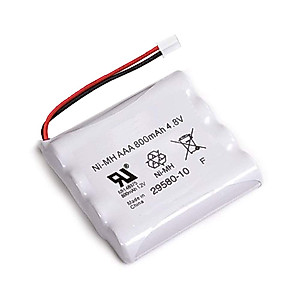 Highdas for Summer Infant Baby Monitor Replacement Battery for Summer Infant Wide View 29580-10 29270-10 29580 29590 29610 29620 29630 29710 29740 29790 29940 36014 36034 4.8V 800mAh