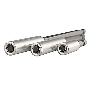 KAIFNT K405 Magnetic Bit Holder with Retaining Ring, 2, 4, 6-inch Extensions, 3-Piece