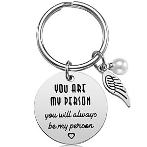 iJuqi Valentine's Day Gifts for Her - Girlfriend Wife Gifts from Boyfriend Husband Romantic Christmas Birthday Gifts for Women Girlfriend Wife Keychain