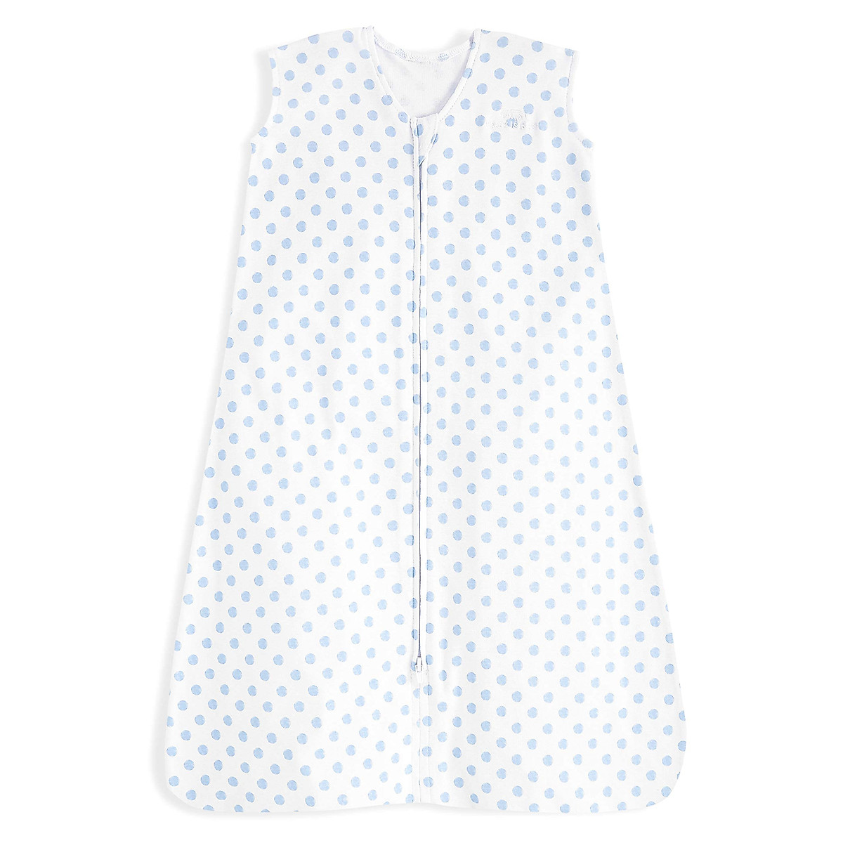 HALO Sleepsack Gift Set Bundle - 100% Cotton 3-Way Swaddle, Neutral Triangles, Newborn - Organic Cotton Swaddle & Wearable Blanket 2-Piece Gift Set Box, Chambray