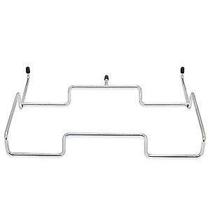 GOTOTOP Outdoor Trash Can Bracket,Metal Hanging Garbage Bags Plastic Holder Garbage Table Rack for Kitchen, Pantry, DormRoom, Camping, Hiking 13.6 x10.2 X 1.8