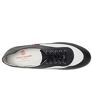 MARC JOSEPH NEW YORK Hampton Golf Black/White Pearlized Grainy 6.5 M