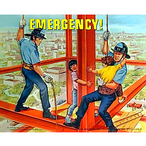 Emergency TV Show Lunchbox Vintage Art 2" x 3" Fridge Magnet Set of 2 Refrigerator Lunch Box Nostalgic Retro