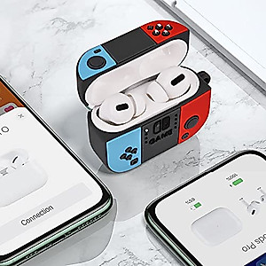 KOREDA Switch Case Compatible with Airpods Pro 2nd/1st Generation Case, Cute 3D Cartoon Funny for Kids Girls Teens Boys Cover, Soft Silicone Fashion Character Skin Cases for Airpods Pro (2022/2019)