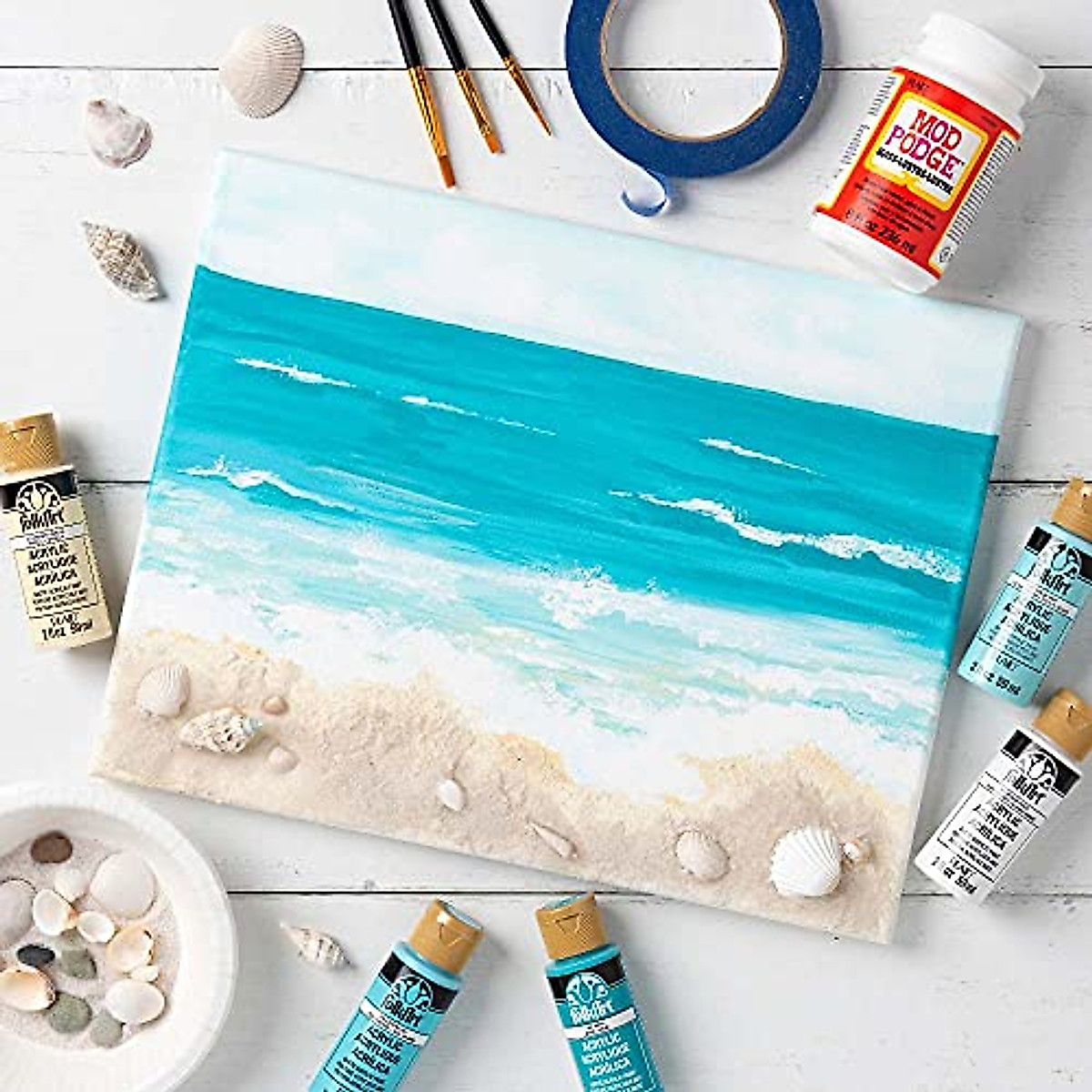 Mod Podge CS11201 Waterbase Sealer, Glue and Finish, 8 oz, Gloss