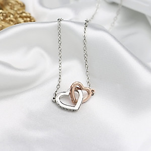 Sereney Daughter Necklace as Gifts for Daughter from Mom and Dad, Daughter Jewelry as Daughter Birthday Gifts from Father Mother, to Adult Daughter Gifts Ideas