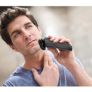 Philips Norelco Shaver 6600 with SenseIQ Technology, Series 6000.SkinProtect Blades, 360° Contour Heads and Smart Hair Sensor