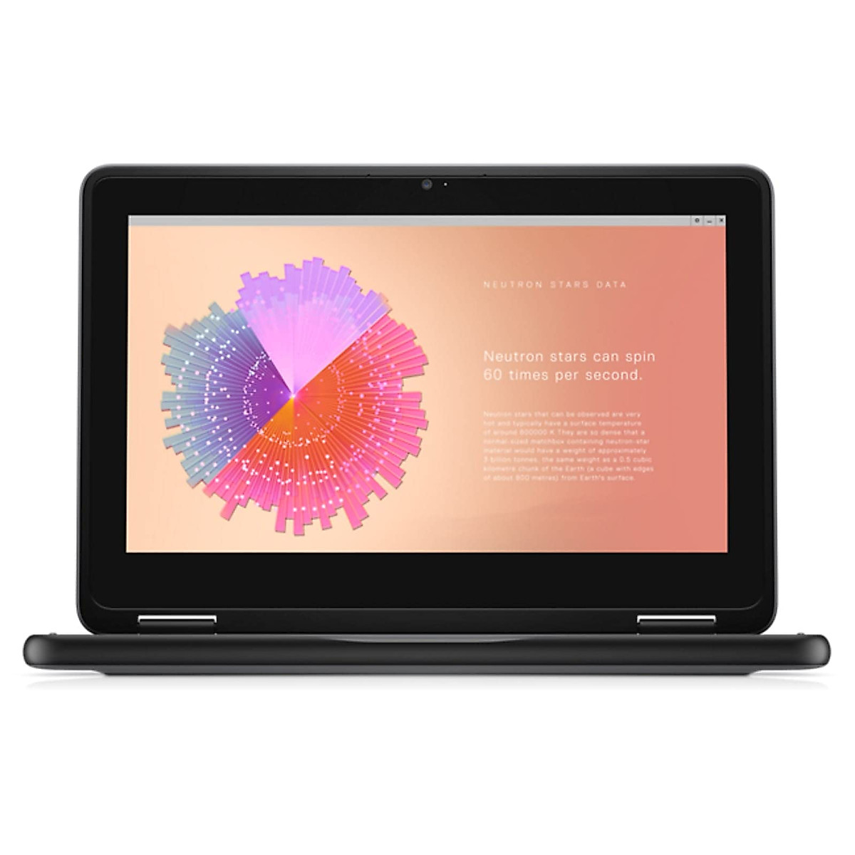 Dell Chromebook 11 3110 2-in-1 (2022) | 11" HD Touch | Core Celeron - 64GB SSD - 8GB RAM | 2 Cores Chrome OS (Renewed)
