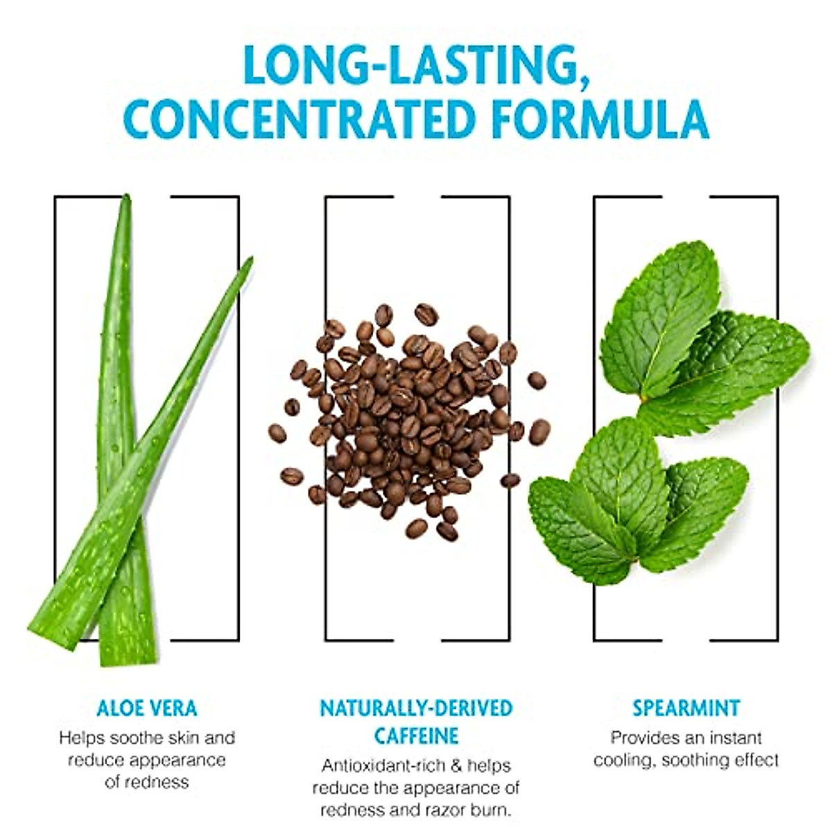 Pacific Shaving Company Caffeinated Aftershave, Men's Grooming Product - Antioxidant Daily Face Lotion + After Shave - Soothing Aloe & Spearmint Post Shave Balm for Sensitive Skin (7 Oz)