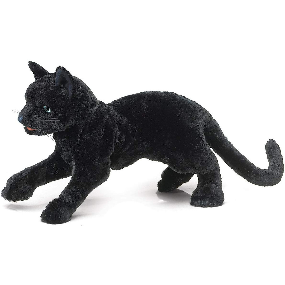 Folkmanis Black Cat Hand Puppet, 1 EA