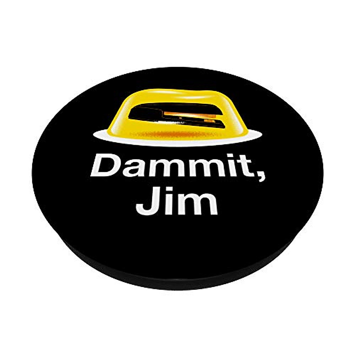 Dammit, Jim!- Funny Office sayings- Awesome Office gift Tee PopSockets PopGrip: Swappable Grip for Phones & Tablets