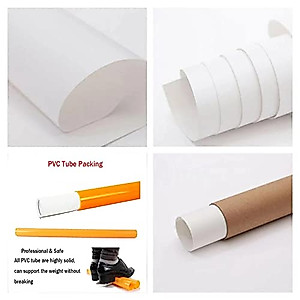 ZIMARO Stampe D'arte Della Parete Quadro su Tela Pittura classica la cattedrale di Rouen il portale Nebbia mattutina di Claude Monet per l'arredamento dell'ufficio 60x90cm