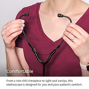 Greater Goods Deal-Head Stethoscope (Triple Black, Basic)