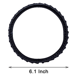 AR-PRO (4 Tracks R0526100 Upgraded Version Track Replacement | Compatible with MX8/MX6 In-Ground Pool Cleaner/Made of Premium, Heavy Duty Rubber - Improving The Parts Life Cycle by 50%