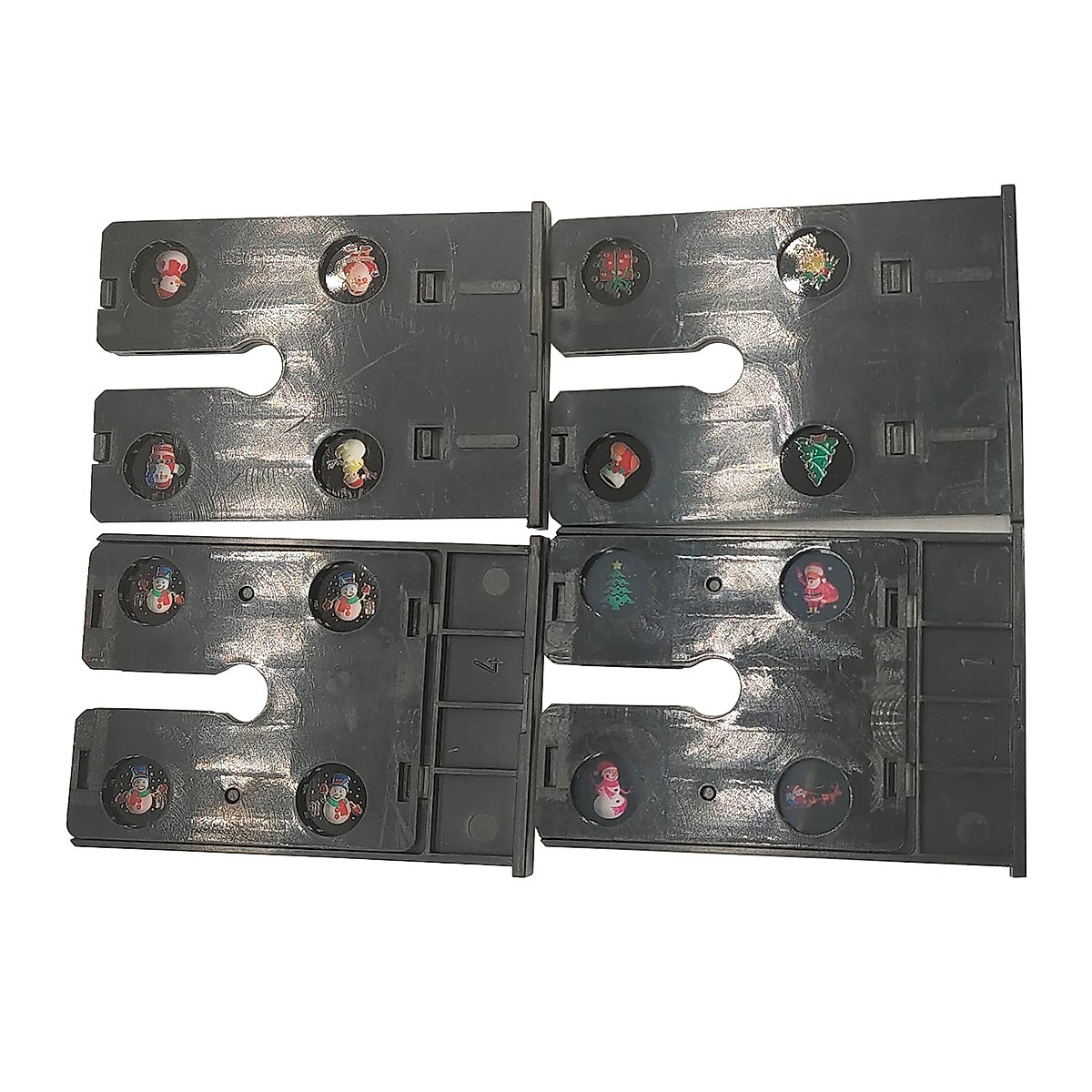 Christmas Projector Lights Outdoor Projector Lights Waterproof Plug in Moving Effect Wall Mountable for Halloween Christmas Holiday New Year Home Party Decoration Show (Reindeer Santa)