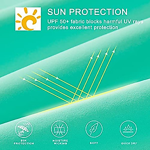 Willit Men's Rashguard Swim Shirts UPF 50+ Sun Protection Shirts Short Sleeve SPF Quick Dry Beach Shirt Light Green L