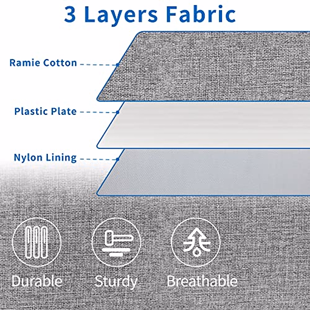 punemi Under Bed Storage, 4 Pack Underbed Storage Container Bags With Lid, Foldable Sturdy Clothes Storage Drawer Organizer W/ 3 Handles, Ultra Thick Fabric Blanket Shoe Storage Box, 30x15x6.7inch