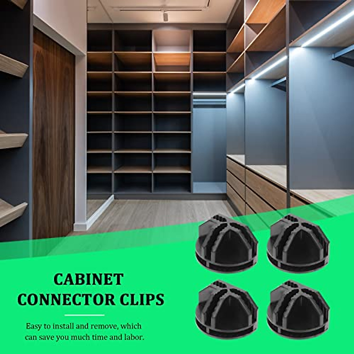 balacoo Wire Connectors Mesh Fence 12pcs Plastic Connector Wire Cube Connectors Modular Organizer connectors Closet Storage connectors Wire Grid Cube Cabinet Shelf Storage Racks Shelves