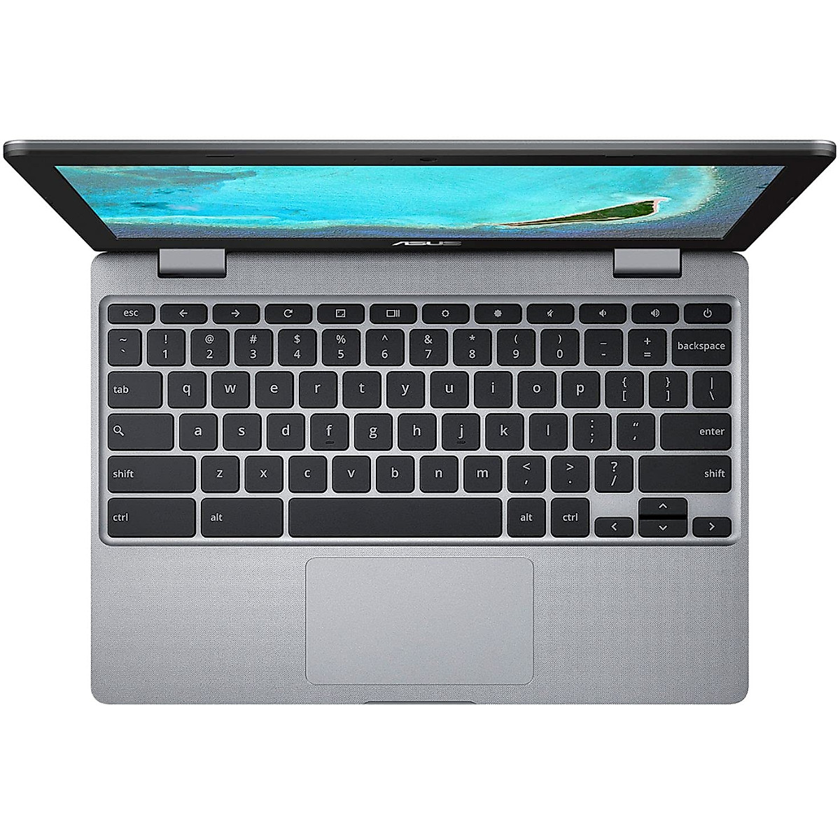 ASUS Chromebook CX22N 11.6-inch HD Non-Touch 32GB eMMC Intel Celeron N3350 (4GB RAM, Intel UHD Graphics, SD Card Reader) Grey, CX22NA-211.BB01