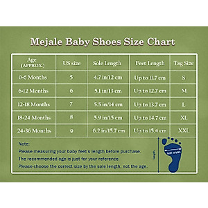 Mejale Baby Infant Rubber Sole Shoes Toddler Boy Moccasins Crawling Leather Shoes Anti-Slip Girl Walking Slippers Newborn Gift(Dark Grey, 6-12 Months, M)