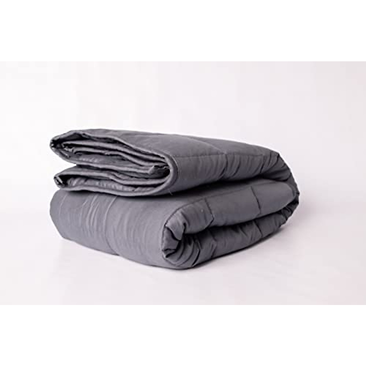 Sleepa Weighted Blanket 25 lbs - Extra Soft and Breathable Blanket Weighted with Premium Glass Beads - Relaxing Heavy Blanket for Adults (Grey)