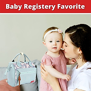 BunnyBoop Medium Small Baby Diaper Bag Backpack - Diaper Bags For Baby Girl Tote Diaper Bag Mini Diaper Bag Tote & Crossbody Baby Bag For Mom Bag | Baby Backpack Diaper Bags For Boys