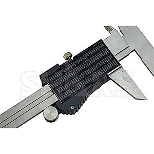 Aventor 0-6"/0-150mm Absolute DPS Digital Caliper IP54 Protection, Resolution 0.0005"/0.01mm 303-1551 S]