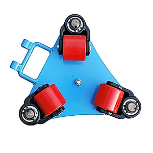 IWCRP2 Rotating Roller Machine Skate, 4400-Pound Capacity