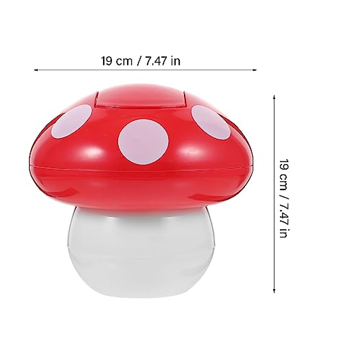Mushroom Trash Can, Tiny Desktop Waste Garbage Bin, Mini Trash Can for Desk,Tiny Waste Basket