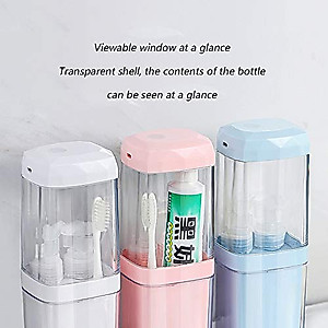 Household items Ultraviolet Disinfection wash Cup, Travel kit toiletries, Storage Cup and Bottled wash kit, Transparent and Visible Multifunctional Toothbrush Box