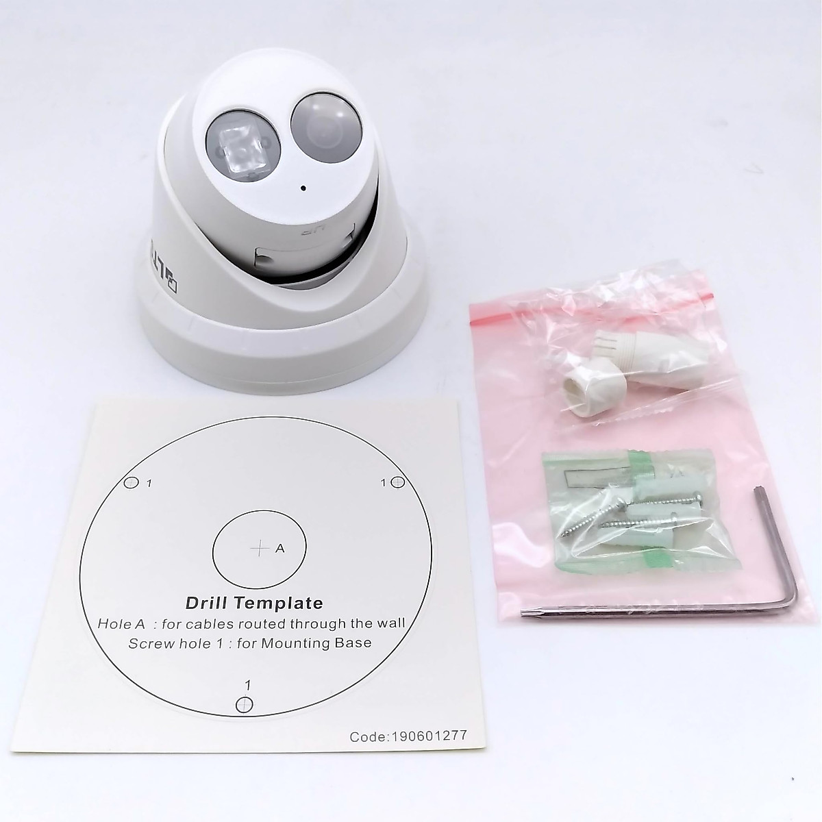 LTS, LTCMIP3382NW-M, Platinum Turret Network IP Camera, 4K/8MP, 4mm, True WDR, Matrix IR 2.0, SD Card Slot